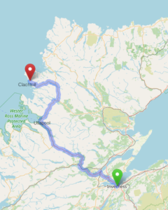 Location – Clachtoll Caravan